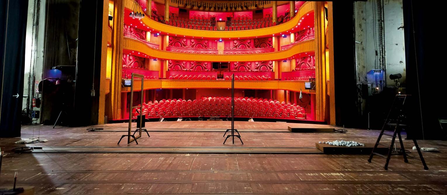 Dans les coulisses de l'Opéra de Reims