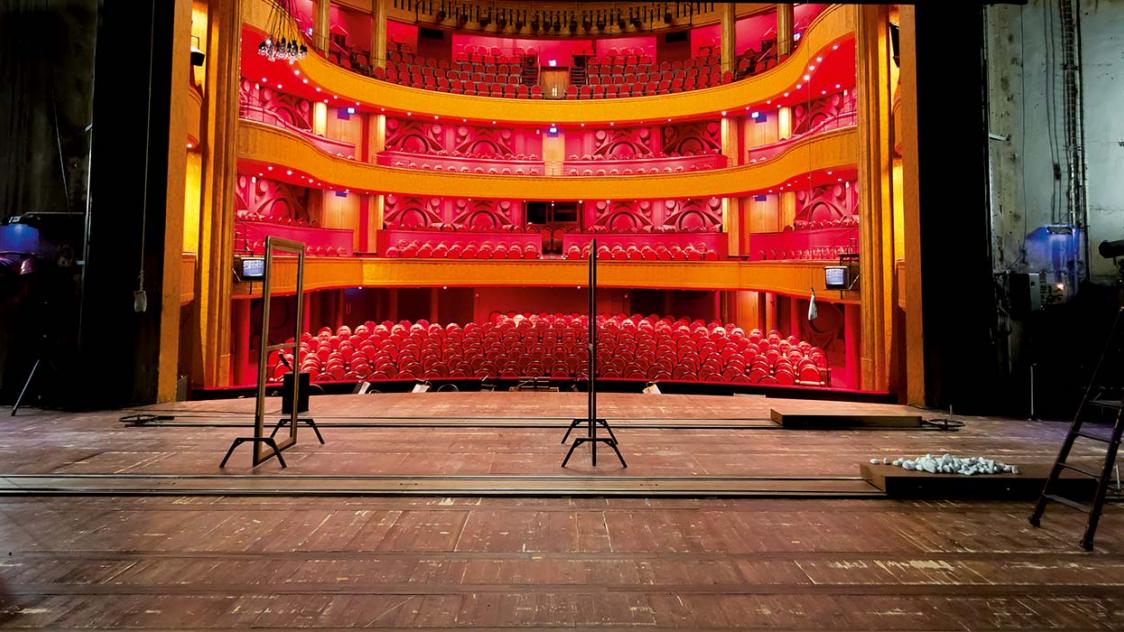 Dans les coulisses de l'Opéra de Reims