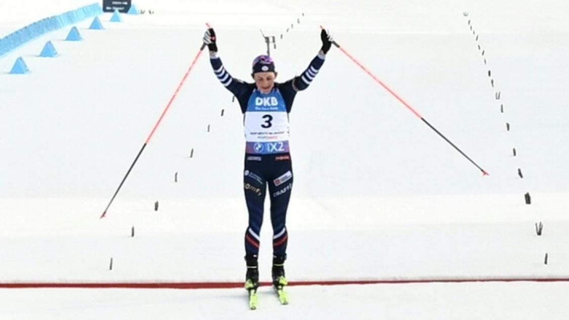Mondiaux de biathlon: Justine Braisaz-Bouchet championne du monde de la ...