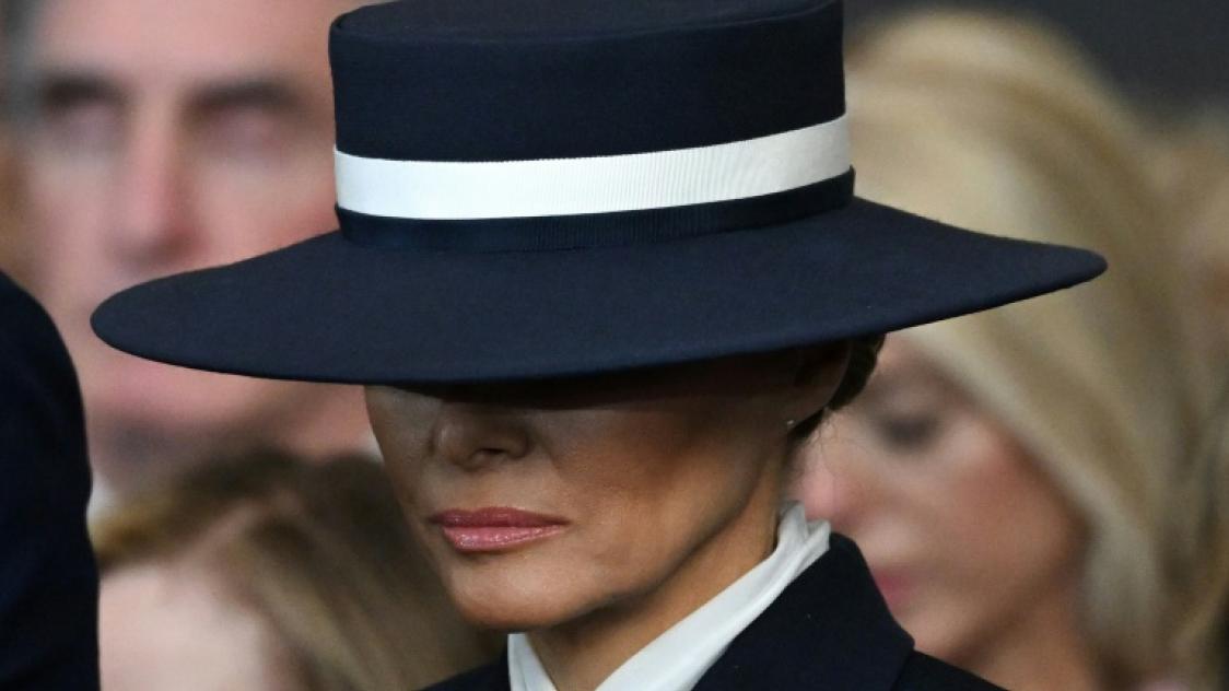 Melania Trump énigmatique jusqu'au chapeau