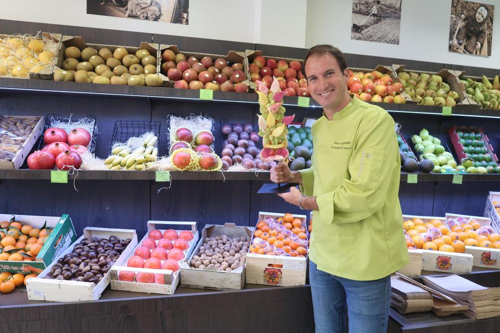 Patrice Richard, primeur à Reims, a été sacré Meilleur ouvrier de France