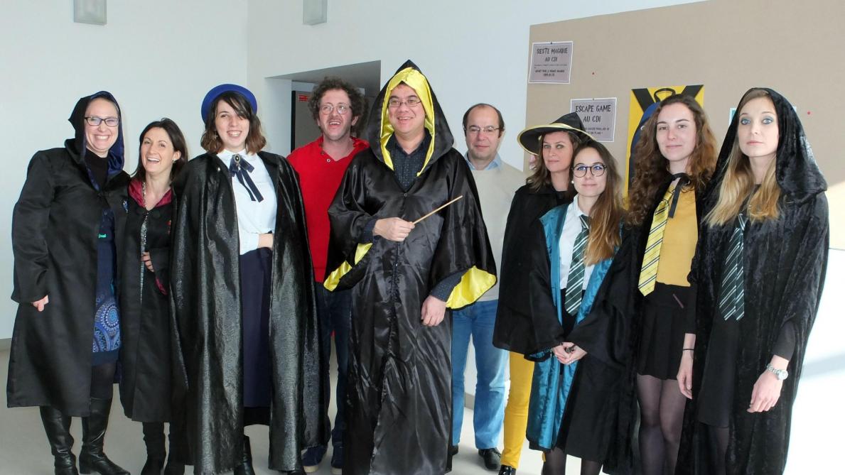Le collège de Sissonne aux couleurs de Poudlard