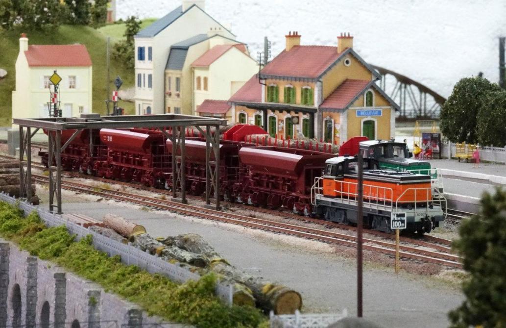 Le train miniature en vedette à Romilly