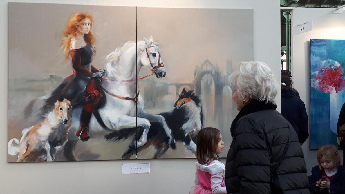 Une artiste d’Ervy-le-Châtel exposée au Grand Palais à Paris