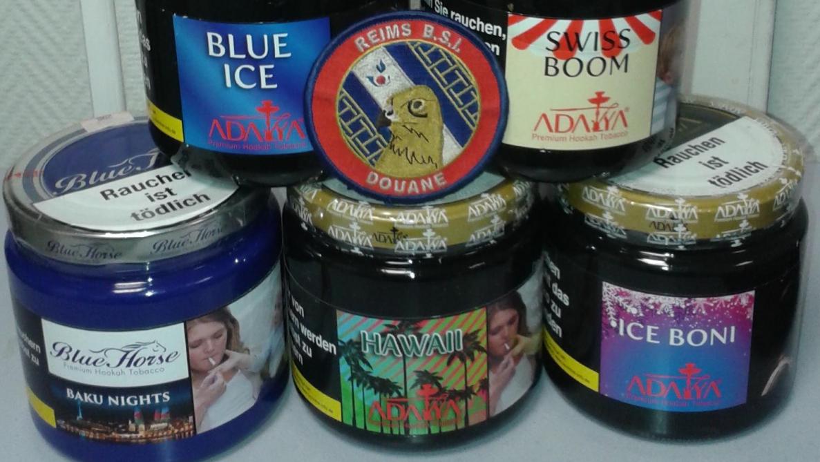 50 kg de tabac à chicha saisis près de Reims: deux condamnations