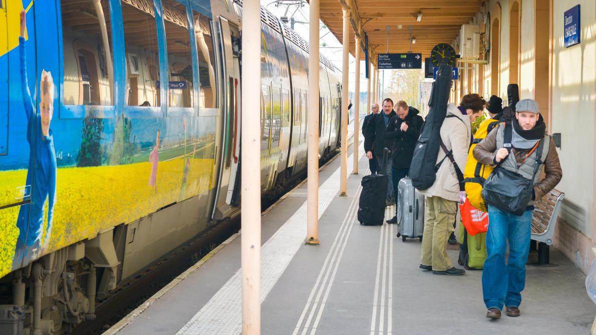 Le petit « train-train » du quotidien des usagers du train à Rethel