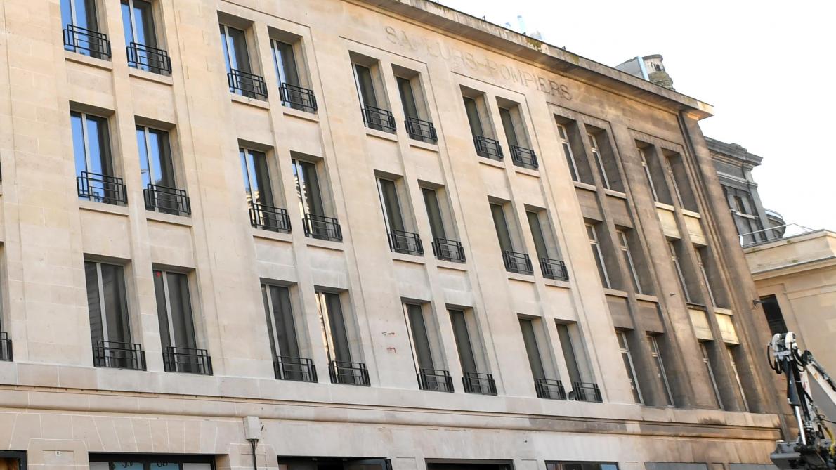 La dernière tranche de la façade de la Caserne Chanzy à Reims sera ...