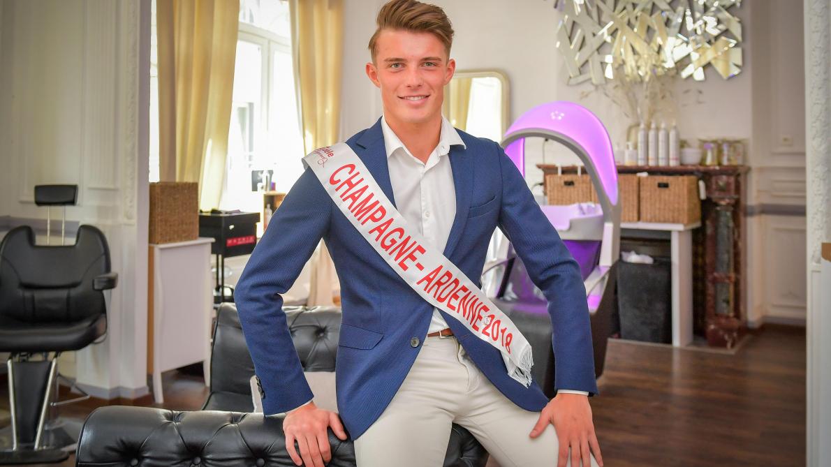 L’Ardennais Lucas Prince, candidat au concours Modèle Élégance France