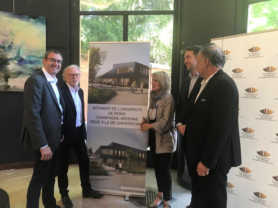 Un nouveau bâtiment dédié à la vie étudiante sur le campus Croix-Rouge ...