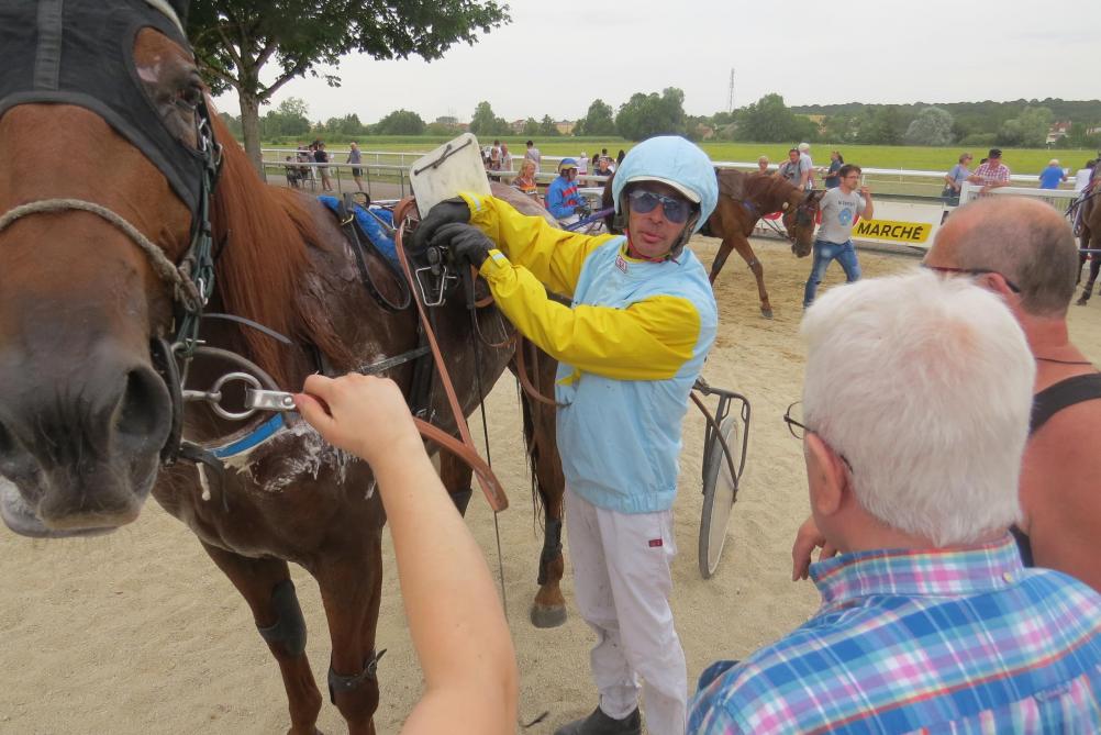 David Lefevre vainqueur du prix L’Est-Éclair à Montier-en-Der (Haute-Marne)