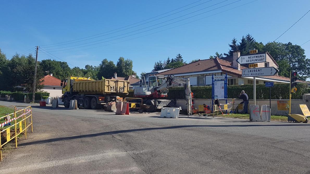 La commune d’Aiglemont rénove ses rues et réseaux