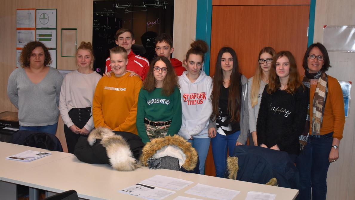 Des collégiens en immersion chez Bayer à Marle