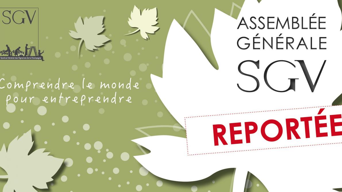Le SGV reporte son assemblée générale et l’interprofession se réorganise