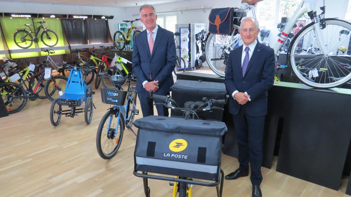 VIDÉOS. Cycleurope à Romilly-sur-Seine, «un grand partenaire de La Poste»