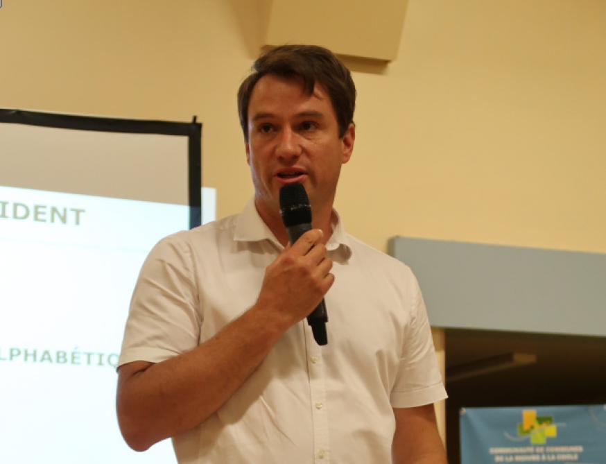 Julien Valentin a été élu à la tête de la Moivre à la Coole