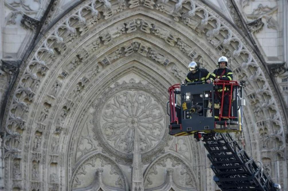 Incendie de la cathédrale de Nantes: pas de traces d’effraction