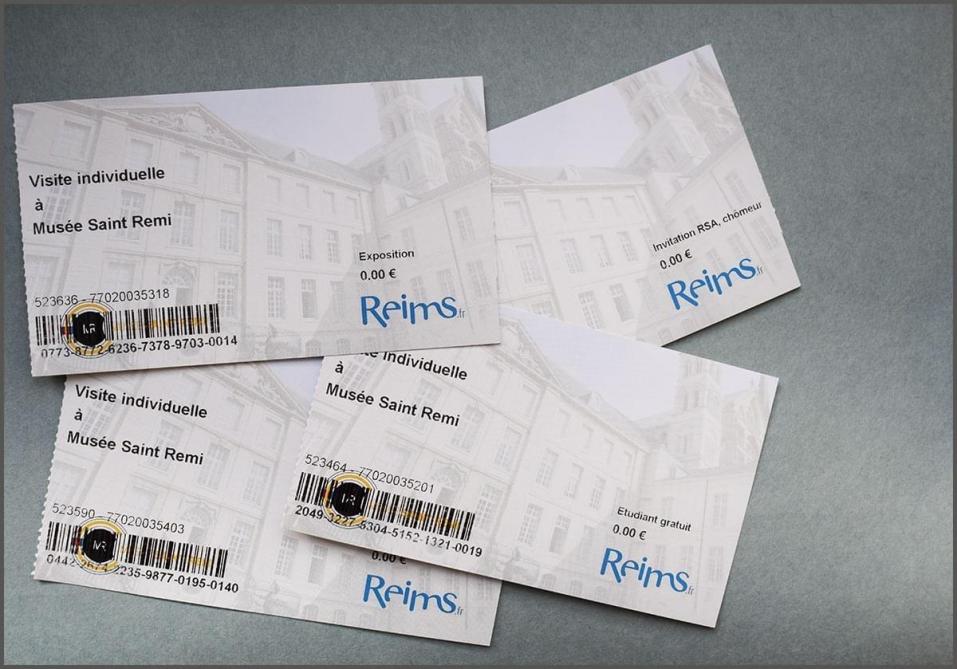 Qui retrouvera le plus ancien ticket d’entrée aux musées de Reims?