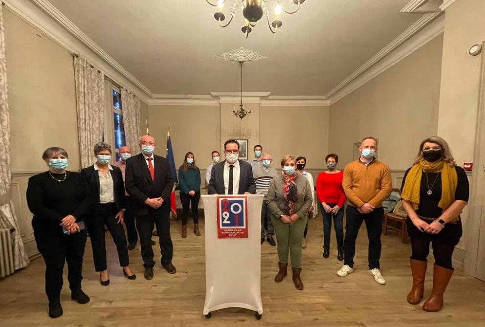 Eric Donnay présente sa feuille de route à Boué