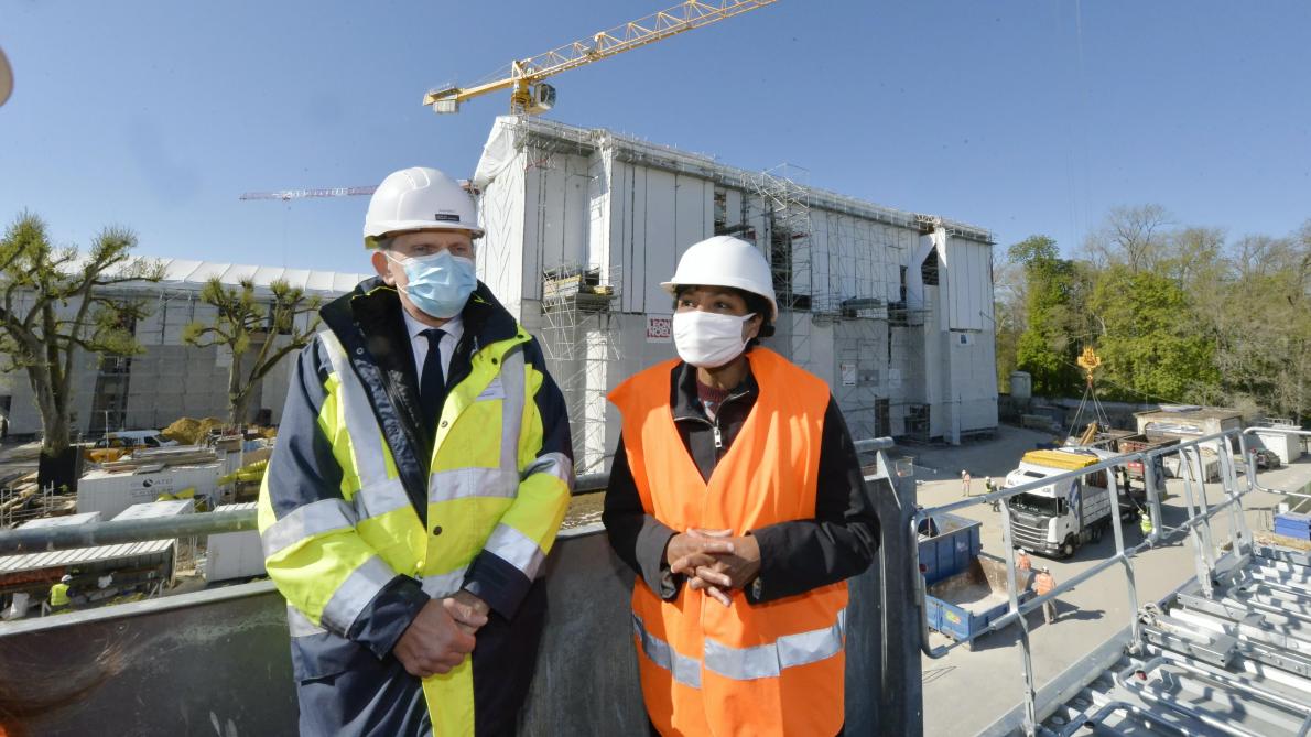 En images, reportage au cœur du chantier du château de Villers-Cotterêts