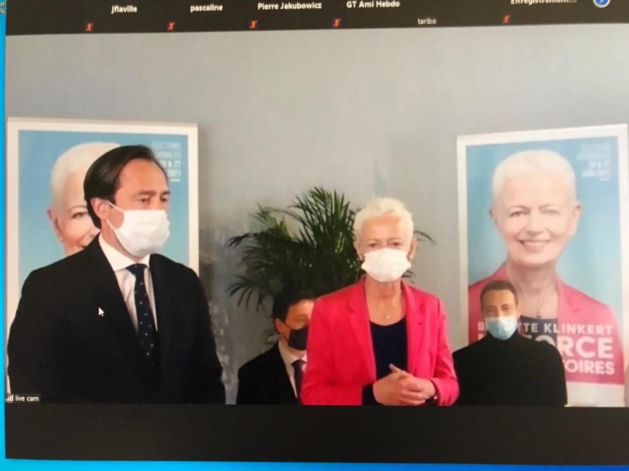 Élections régionales: Grégory Besson-Moreau en duo avec Klinkert pour ...