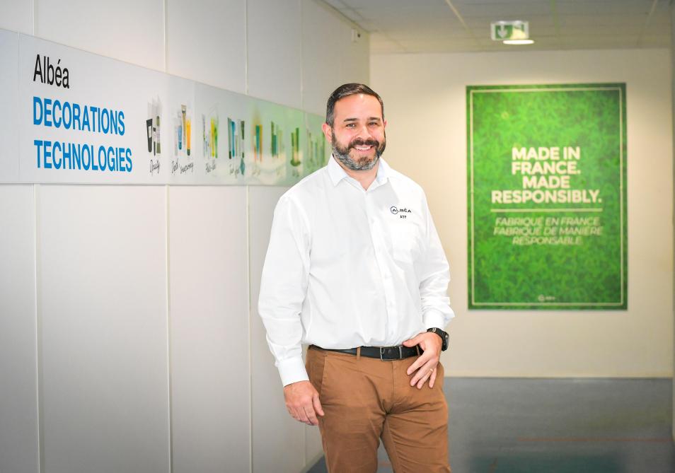 Sébastien Renault a pris la tête de l’usine Albéa à Sainte-Ménehould