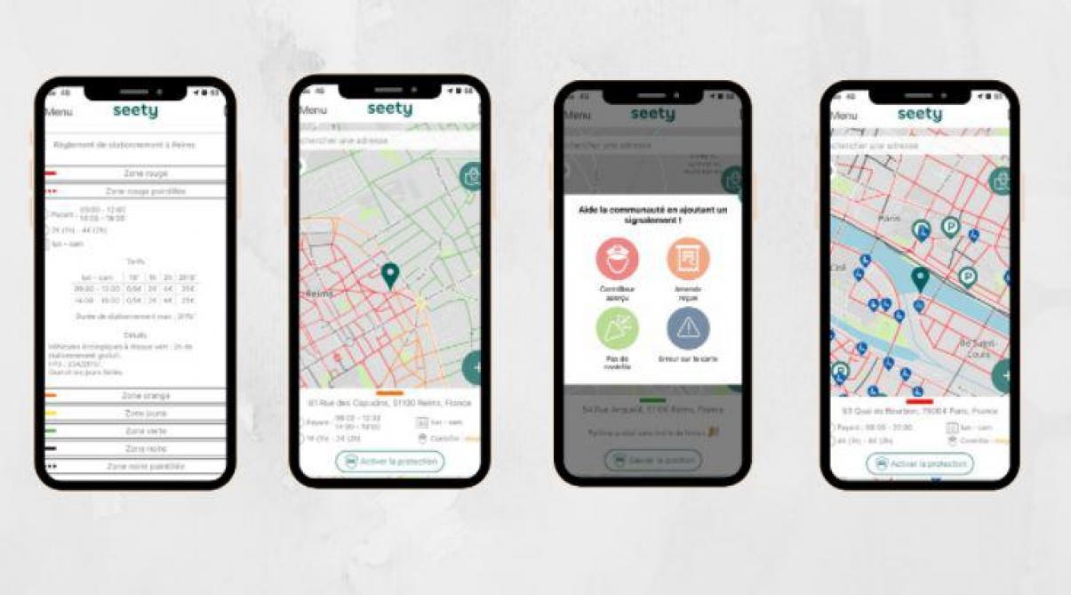 APPLI. Seety, pour se garer plus facilement et éviter les PV