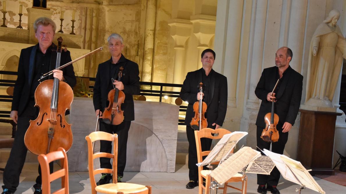 Le Quatuor Talich fait sensation à Urcel