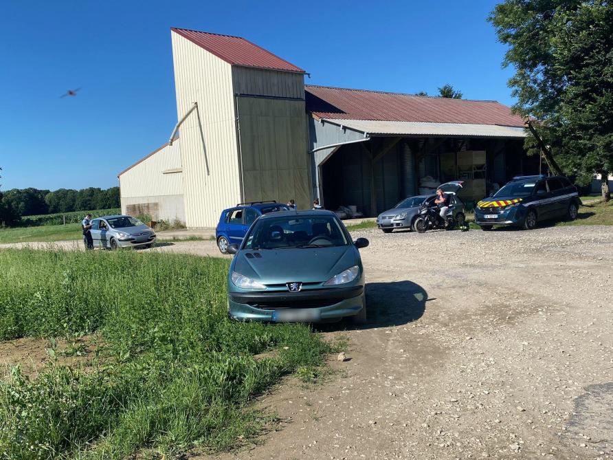 Une free party pour fêter la fin des vendanges à Chaintrix, dans la Marne