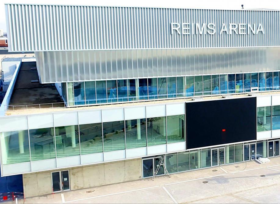 La Reims Arena et son parvis Robert-Hossein