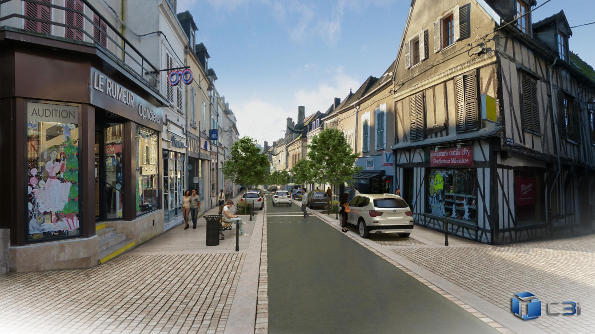 La future requalification urbaine s’expose en mairie de Nogent-sur-Seine