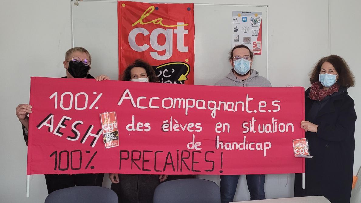 Les accompagnants d'élèves en situation de handicap veulent que leur ...