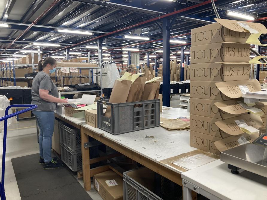 Logtex sur le frontdu e-commerce