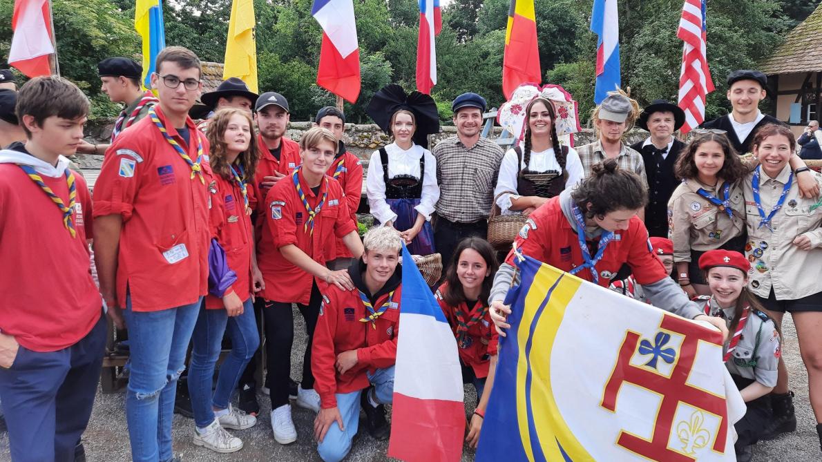 Un intercamp réussi pour les scouts de Romilly