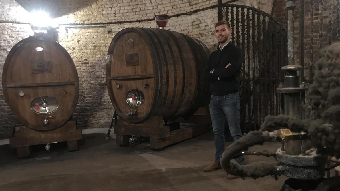 Série Dans la fraîcheur des caves de la maison Charbaut à Mareuil-sur-Aÿ
