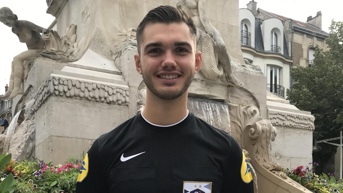 Football. En National 2, l’arbitre marnais Thomas Vincent donne un coup de jeune au sifflet