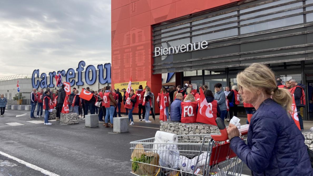 Charleville-Mézières: une majorité du personnel en grève à Carrefour ...