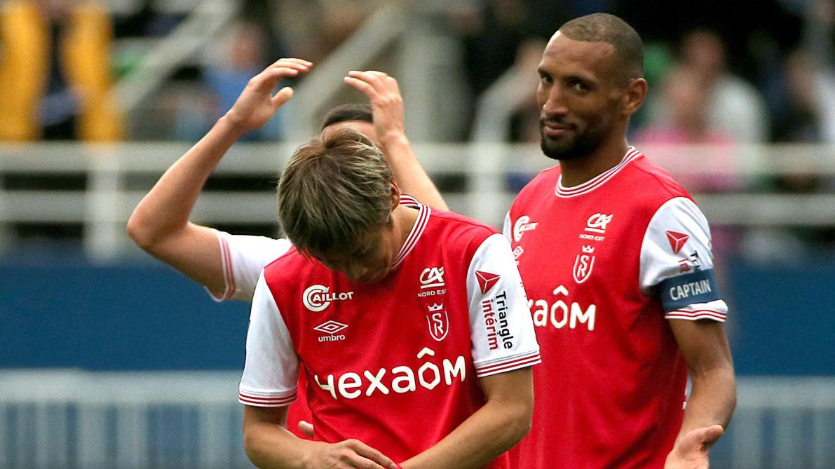 Football – Ligue 1. Yunis Abdelhamid après Estac – Stade de Reims ...