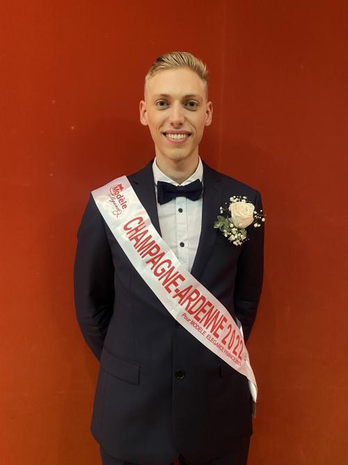Quentin Ramos, nouveau modèle élégance Champagne-Ardenne élu aux ...