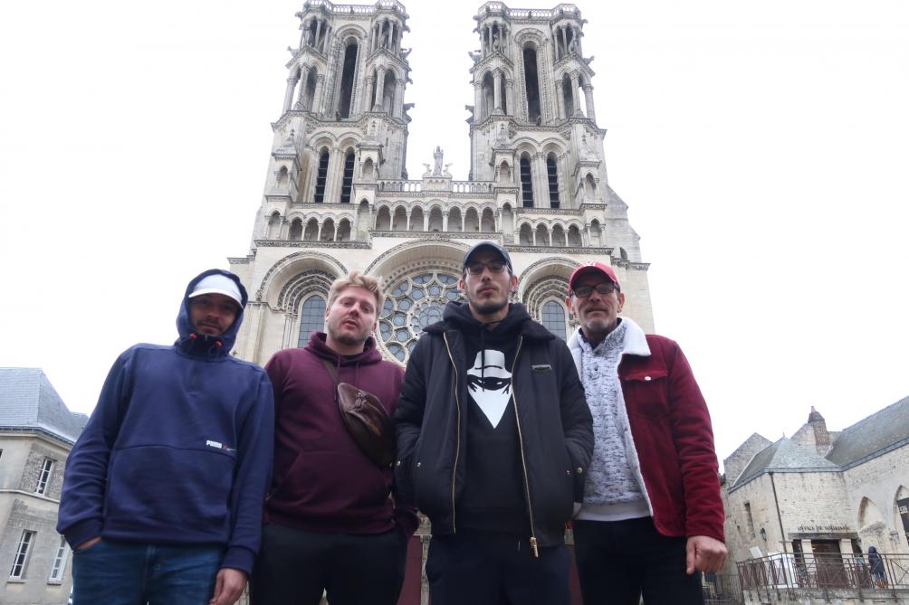 Le collectif Clair&Précis fait rapper les tours de Notre-Dame de Laon