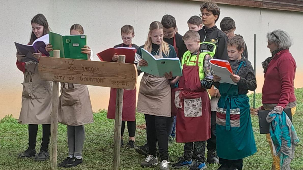 Le collège de Saint-Memmie de plus en plus vert grâce aux élèves