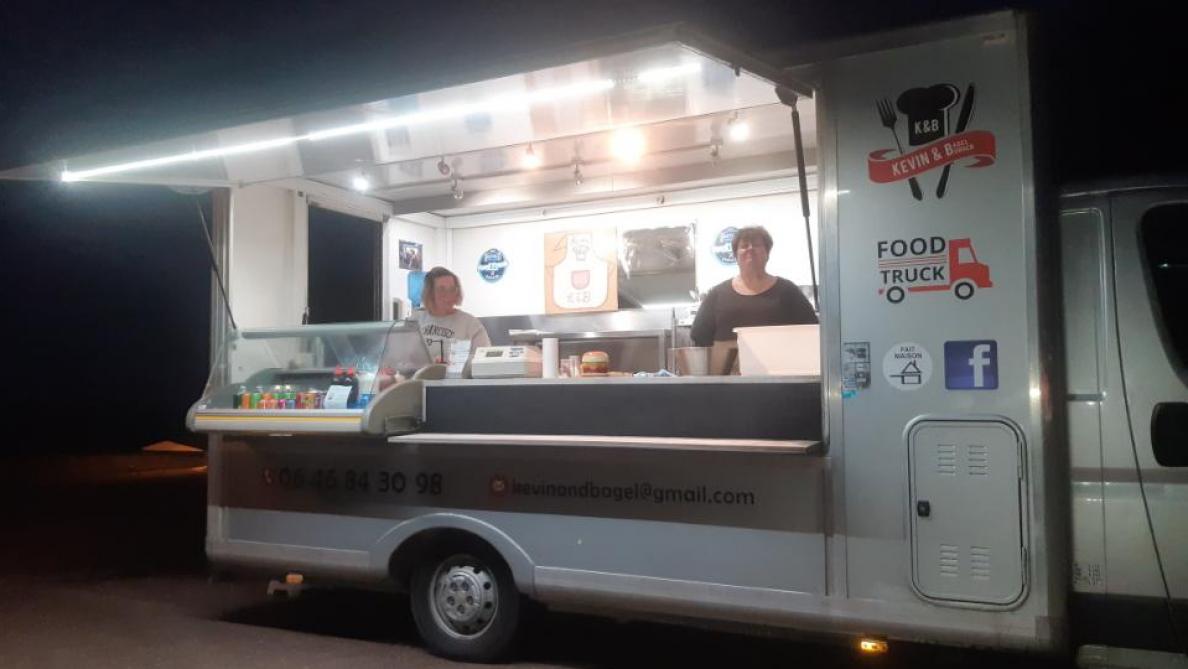 Passage d’un food-truck à Briel-sur-Barse