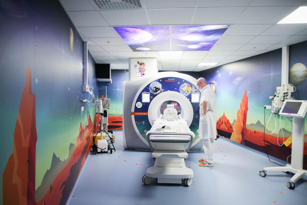 Le CHU de Reims dispose désormais d’une IRM dédiée aux enfants