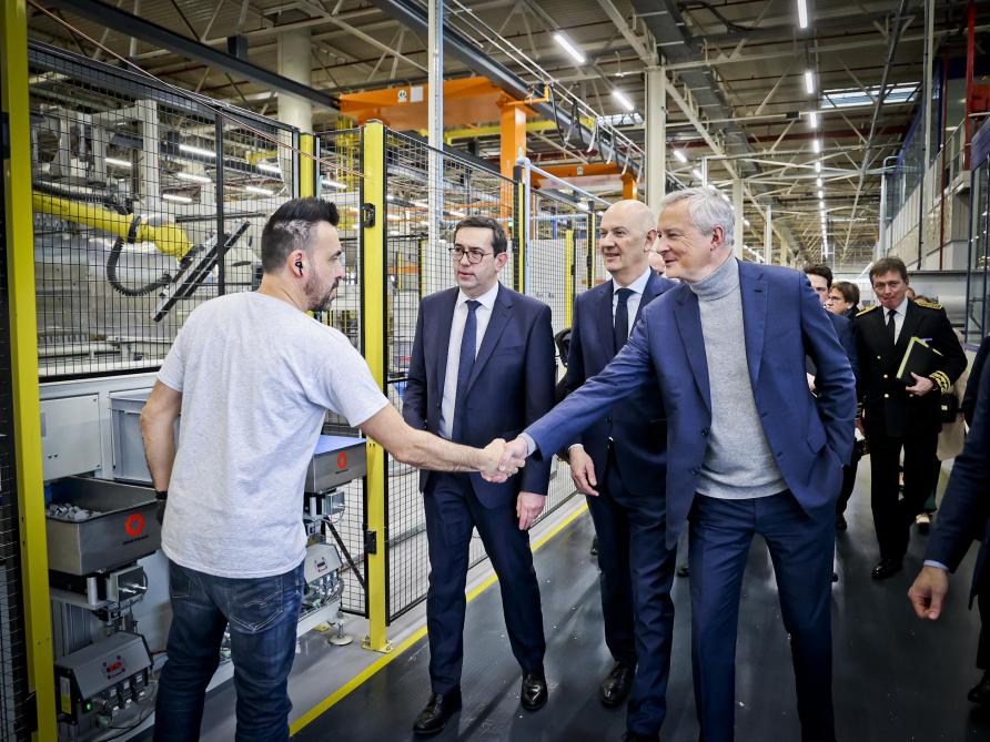 Le ministre de l’Économie, Bruno Le Maire annonce que les Ardennes seront le département pilote ...