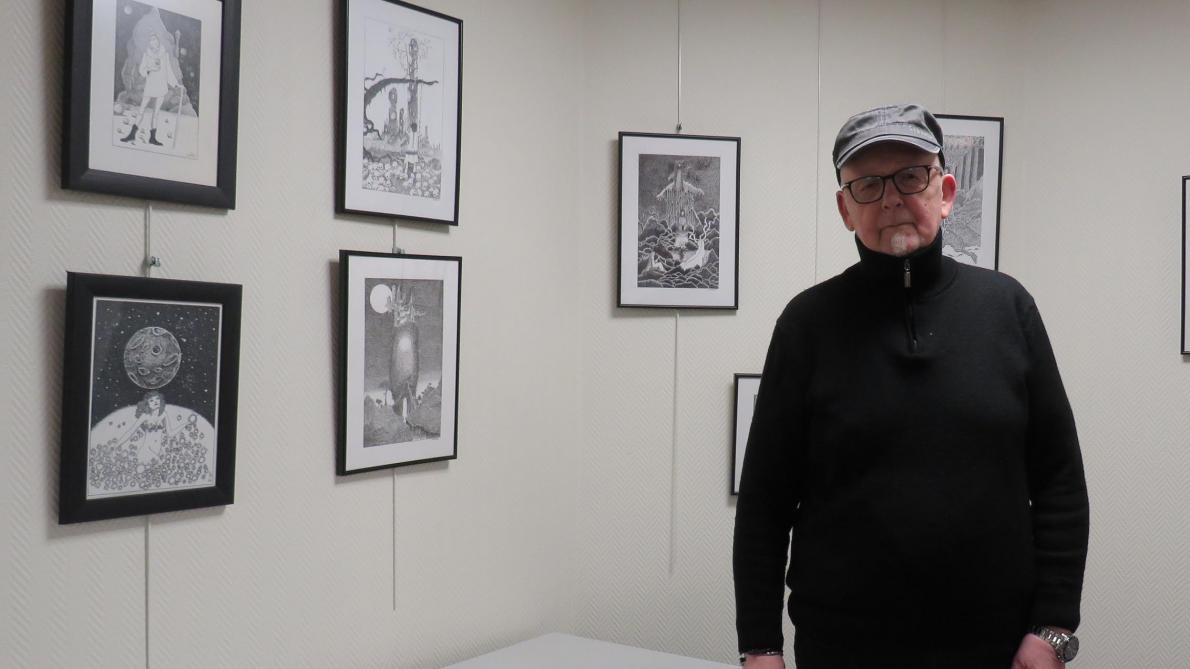 Le Sézannais Patrick Duval expose ses œuvres à l’Espace 18