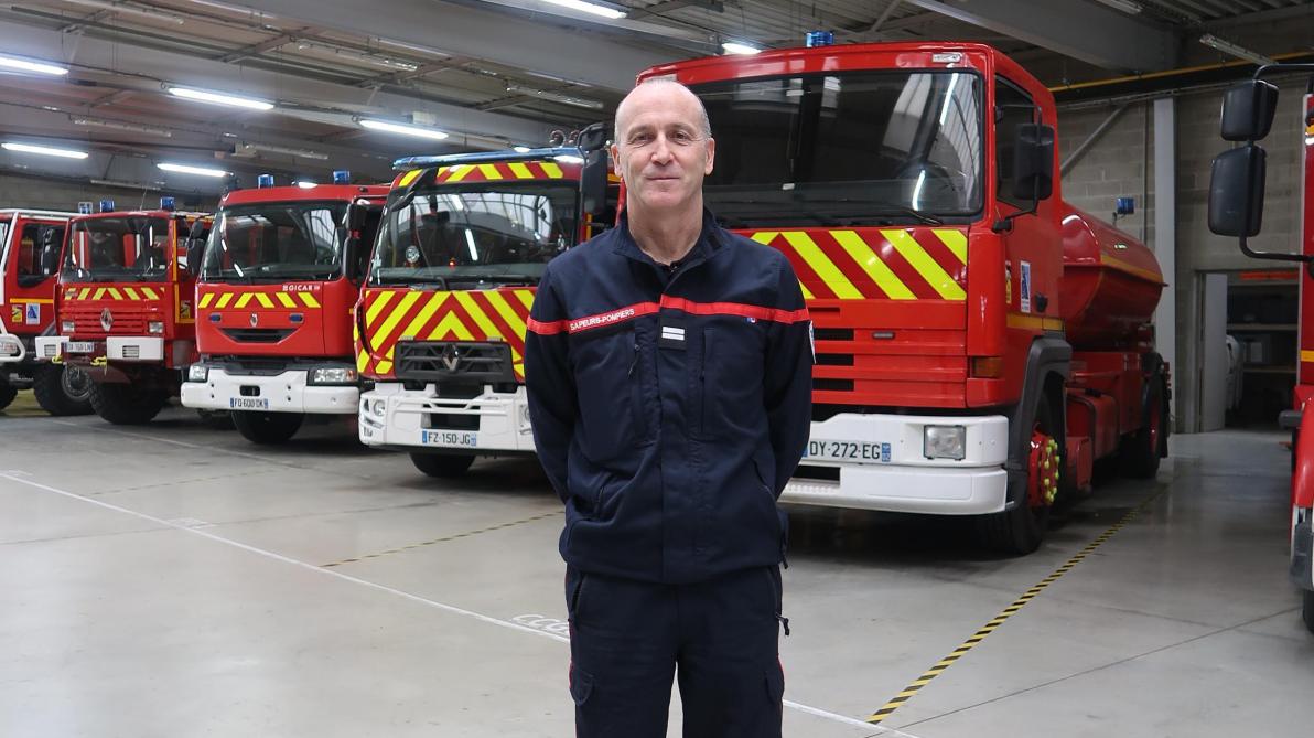 À Château-Thierry, retour au pays pour le nouveau chef des pompiers