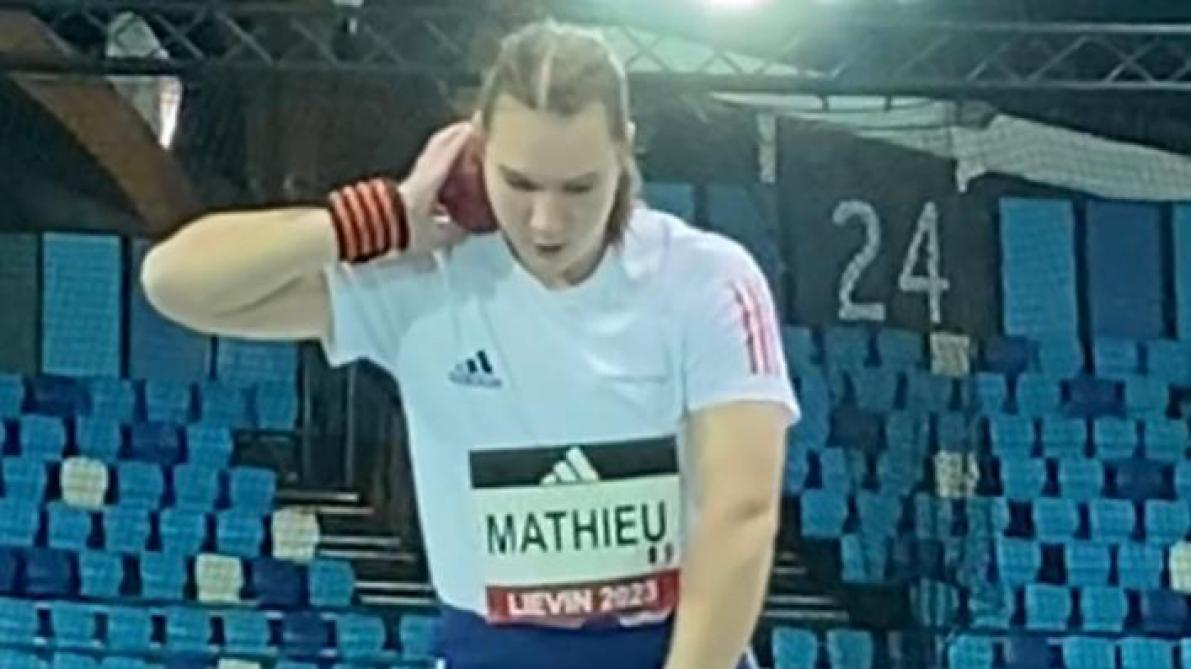 Athlétisme - Match international U20. Julia Mathieu, le Bleu lui va si bien