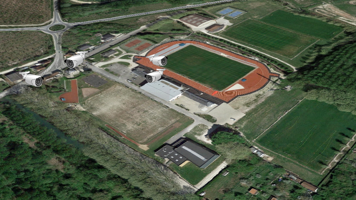 Quatre nouvelles caméras au stade Bardin-Gousserey de Romilly-sur-Seine ...