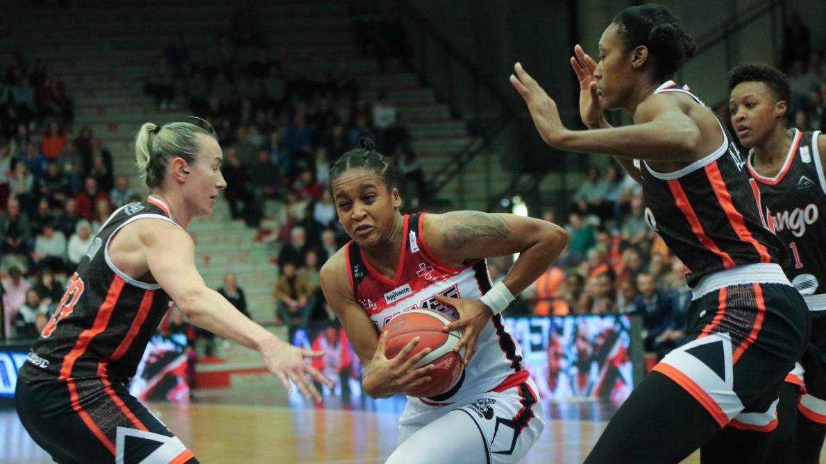 Basket-ball - LFB. Entre les Flammes Carolo et Bourges, il y avait une classe d’écart