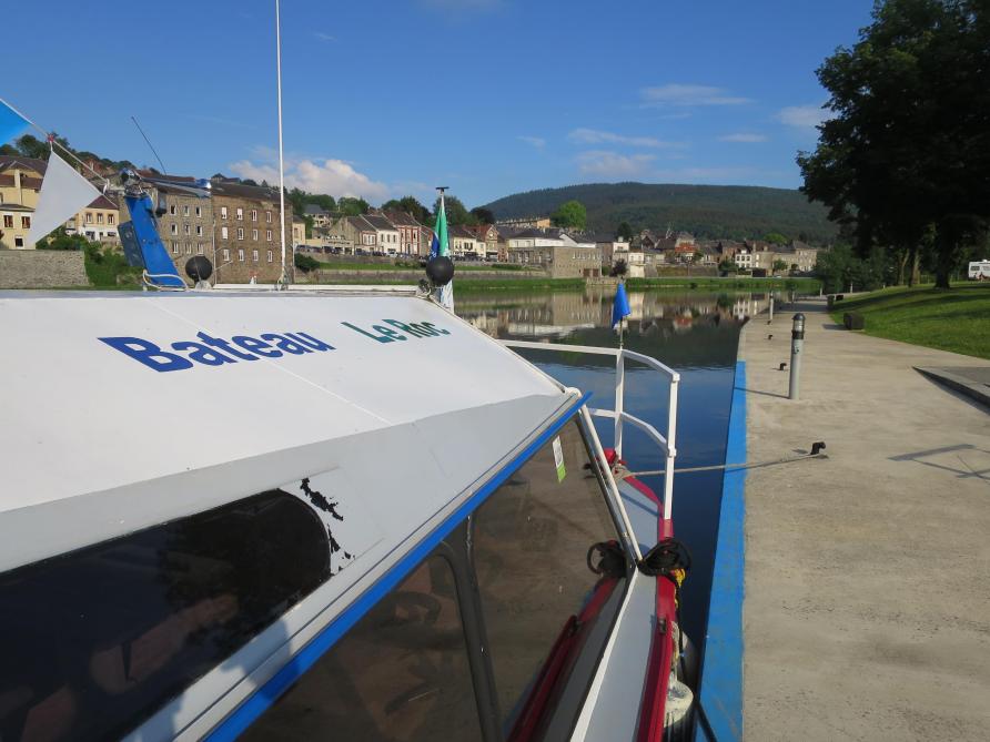 Le Roc ne naviguera pas sur la Meuse à Monthermé cet été