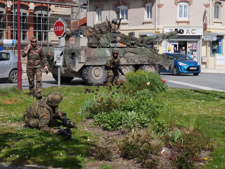 L’opération Orion traverse Villeneuve-sur-Aisne